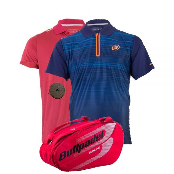Pack Bullpadel BPp y polos Tripei y Talamone | Ofertones en packs de padel
