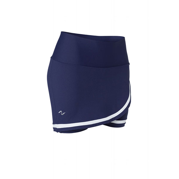 falda short naffta azul marino | falda short padel | falda deporte