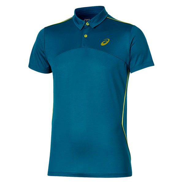 Polo Asics Padel Players Azul Navy | Ofertas de padel