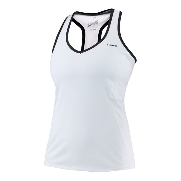 Head Performance Tank Top Blanco | Ropa Femenina Deportiva