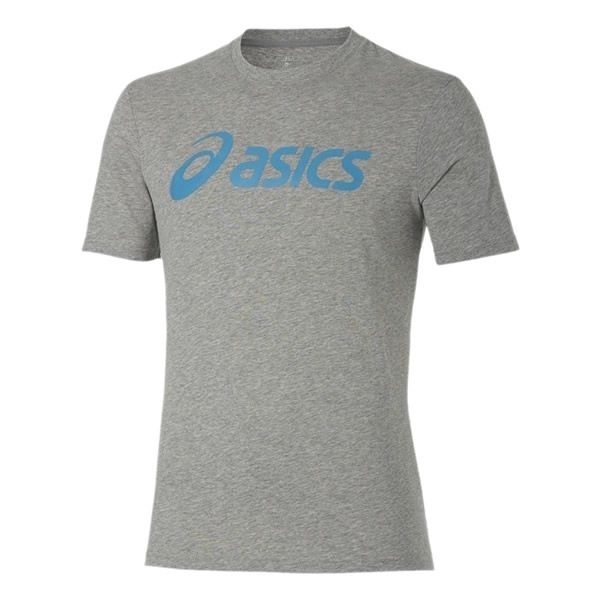 Camiseta Asics Stripes Tee Gris - Estupendo diseno y maxima calidad