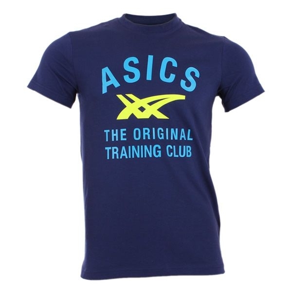 Camiseta Asics Stripes Tee Azul - Diseno y calidad Asics, gran precio